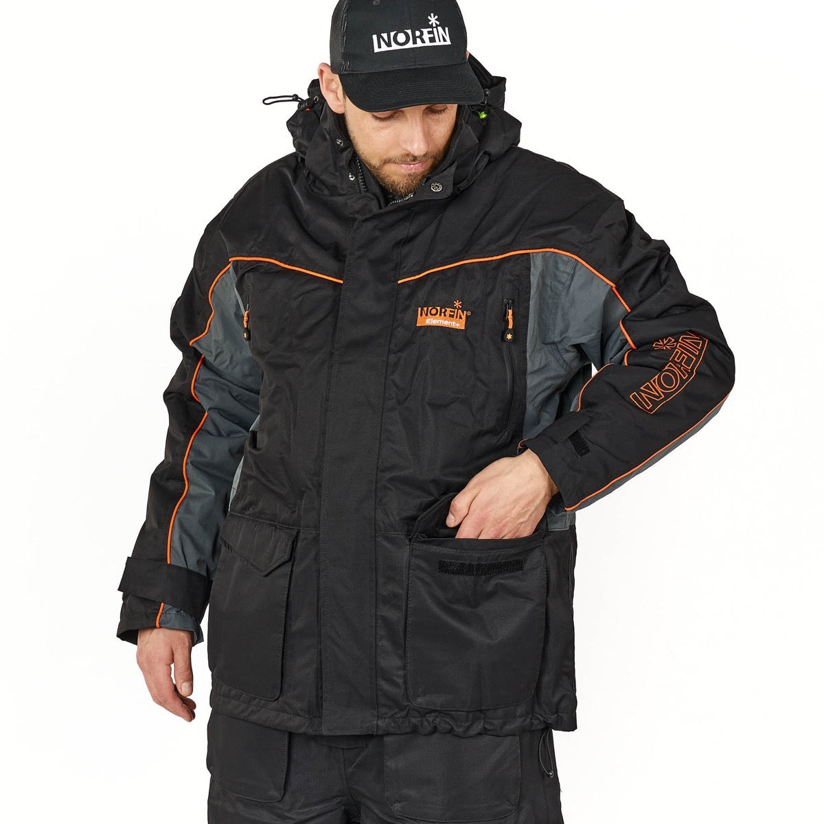 Element Float Suit - Premium Insulated Ice Fishing Suit by Norfin ...